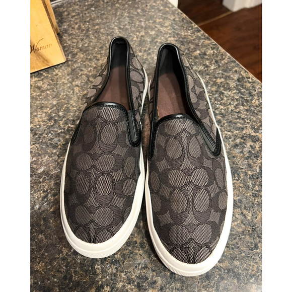 Coach | Shoes | Coach Chrissy Logo Slipon Shoes | Poshmark